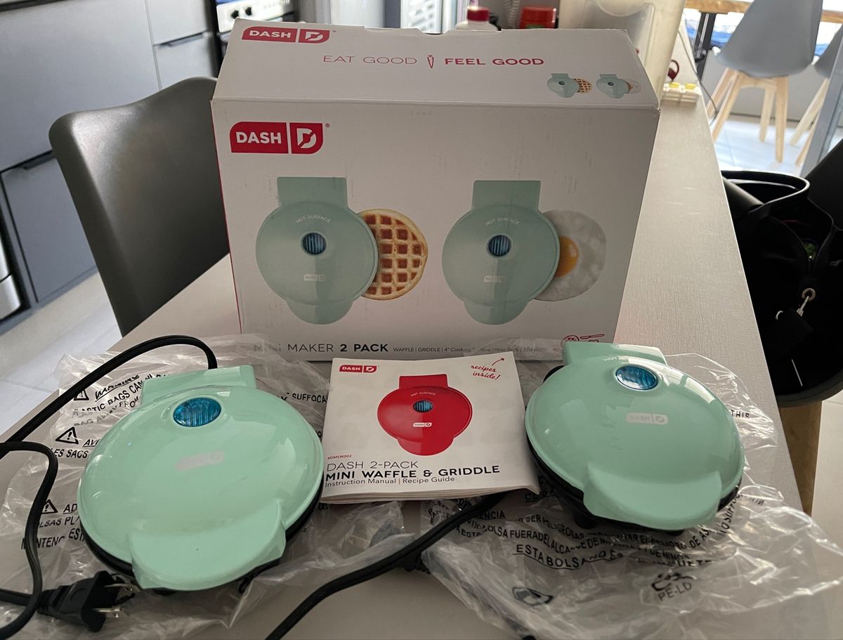 Mini Dash Grill e Waffle | Item Info & Eletro Dash Usado 78978406 | enjoei