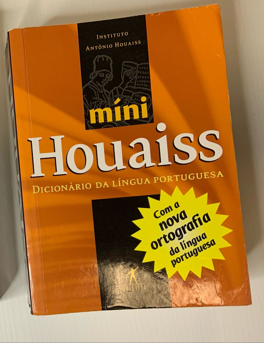 Mini Dicionário Houaiss da Língua Portuguesa | Item de Papelaria Usado ... Mini Dicionário Houaiss da Língua Portuguesa | Item de Papelaria Usado ...