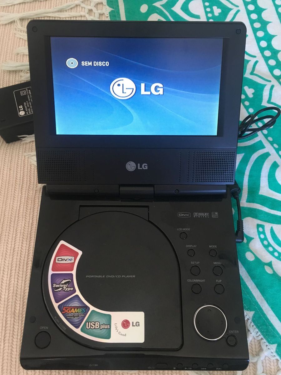 Mini Dvd Portátil Lg | TV e Display Lg Usado 26394403 | enjoei