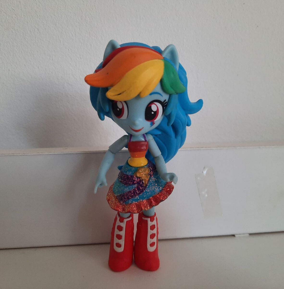 Mini Equestria Girls Rainbow Dash | Brinquedo Hasbro Usado 78729946 | enjoei