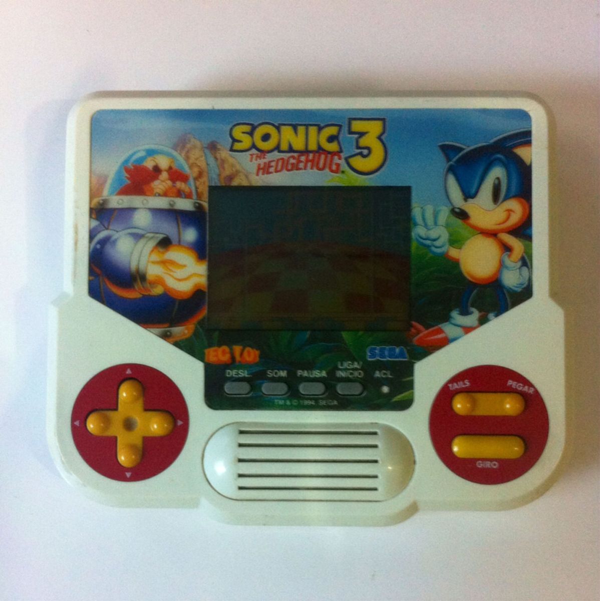 Mini Game Sonic Raridade! | Produto Vintage e Retro Tec Toy Sega Usado ...