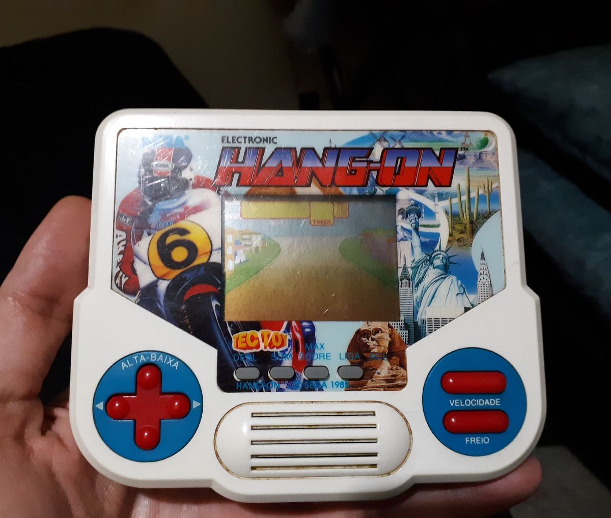 Mini Game Tec Toy Hang On Produto Masculino Sega Tec Toy Usado