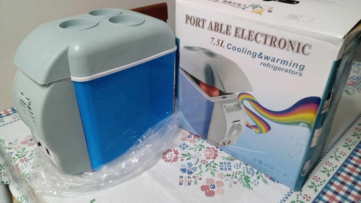 Mini Geladeira Cooler Portatil Eletronico | Item Info & Eletro Nunca Usado 79987761 | enjoei