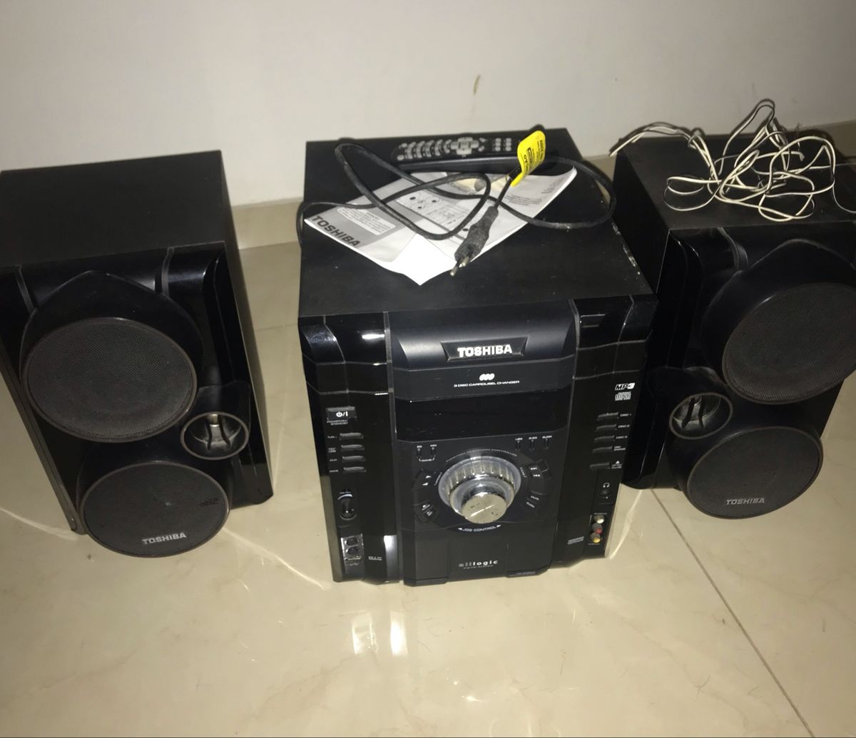 Mini Hifi System Semp Toshiba | Item de Música Semp Toshiba Usado ...