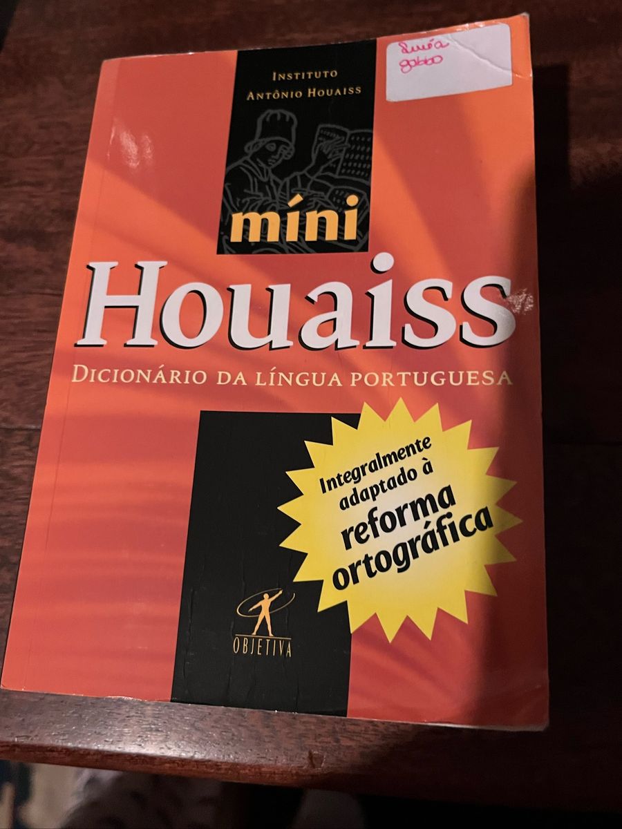 Mini Houaiss Dicionario Livro Houaiss Usado 77133669 Enjoei