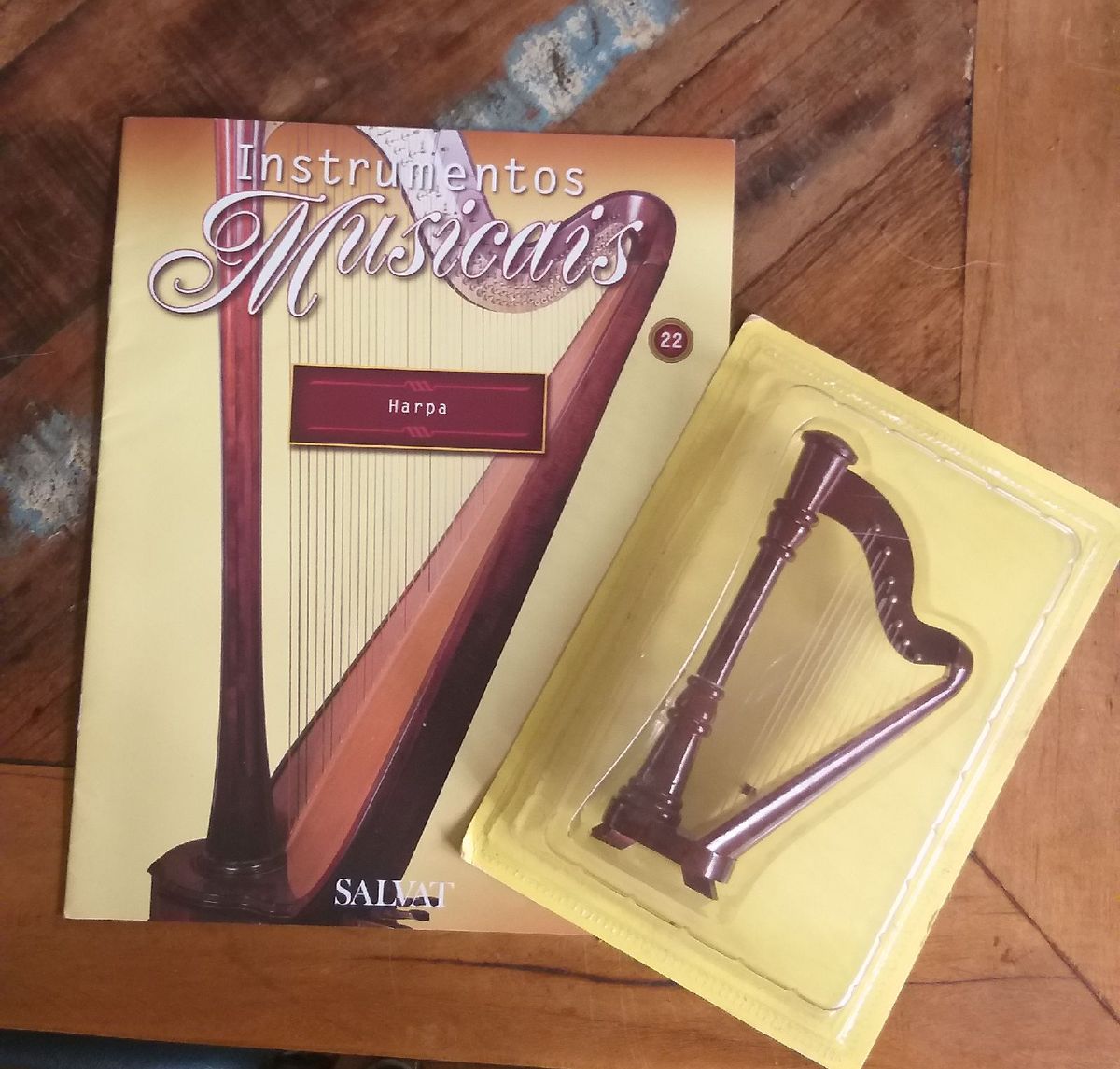 Mini Instrumento Musical Harpa 22 | Cacareco Salvat Usado 46989273 | enjoei