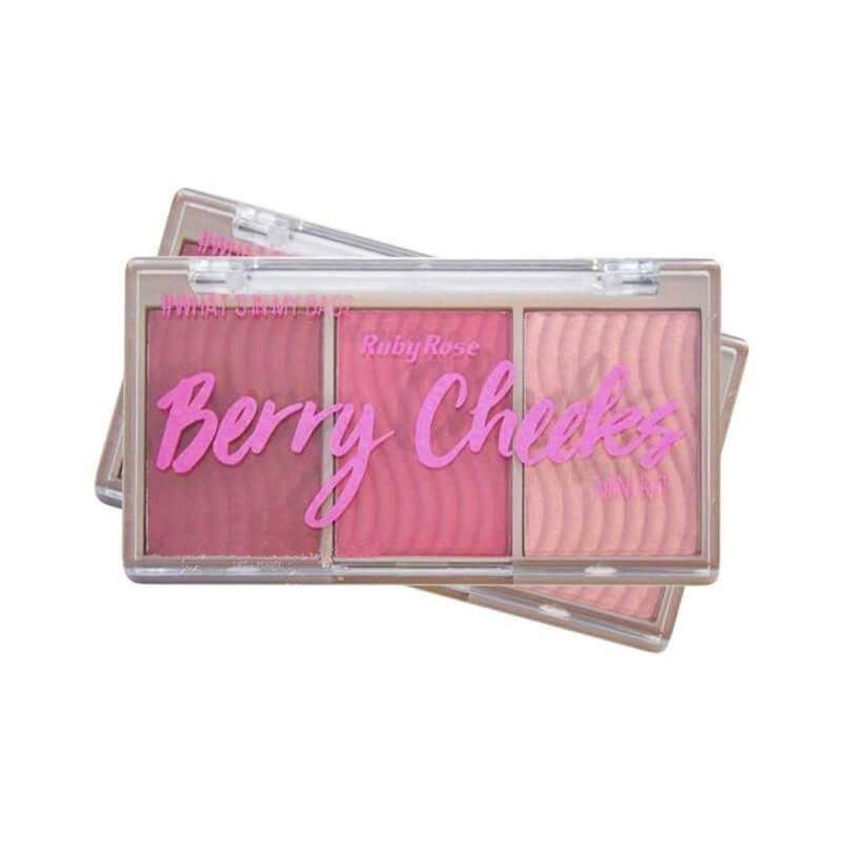 Mini Kit Blush Berry Cheeks Ruby Rose | Maquiagem Feminina Ruby Rose ...