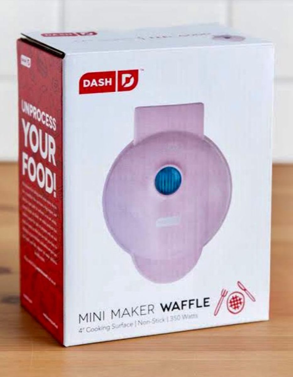 Mini Máquina de Waffles Dash | Eletrodoméstico Dash Nunca Usado ...