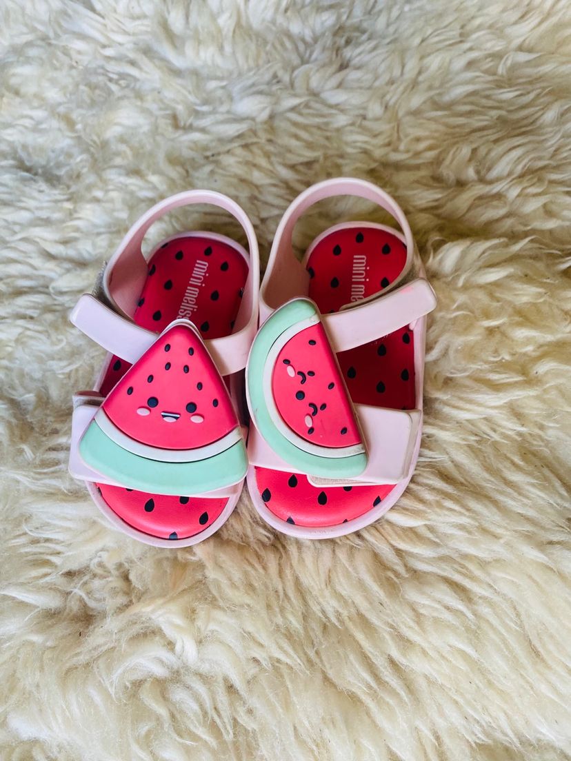 Mini Melissa, Melissinha, Sandalia Infantil, Tamanho 19 | Calçado ...