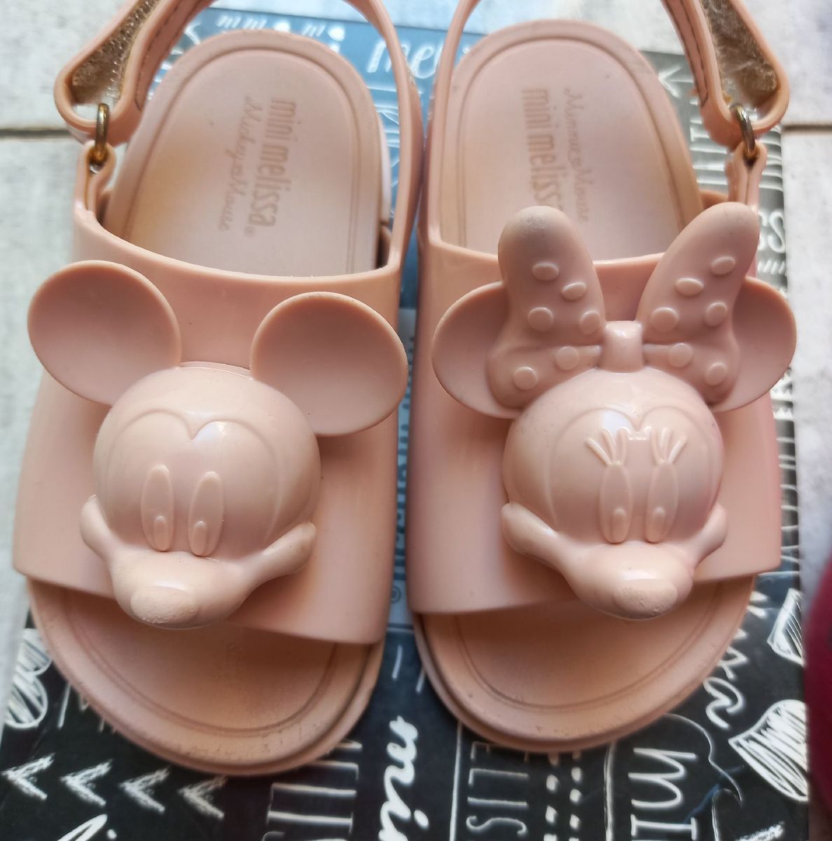 Mini Melissa Mickey e Minnie Mouse | Calçado Infantil para Meninas ...