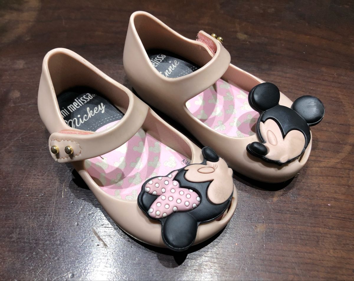 Mini Melissa Mickey e Minnie | Calçado Infantil para Bebê Melissa Usado ...