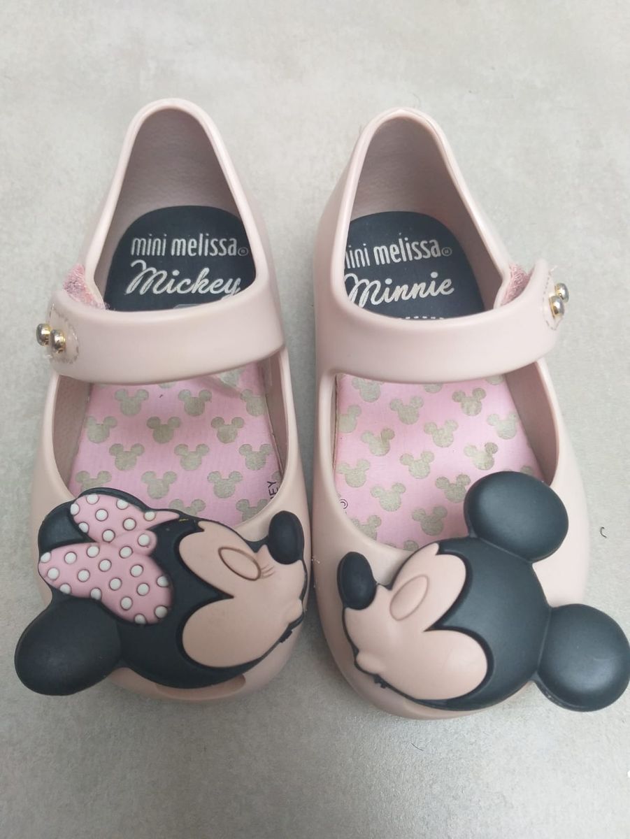 Mini Melissa Mickey e Minnie | Calçado Infantil para Bebê Melissa Usado ...