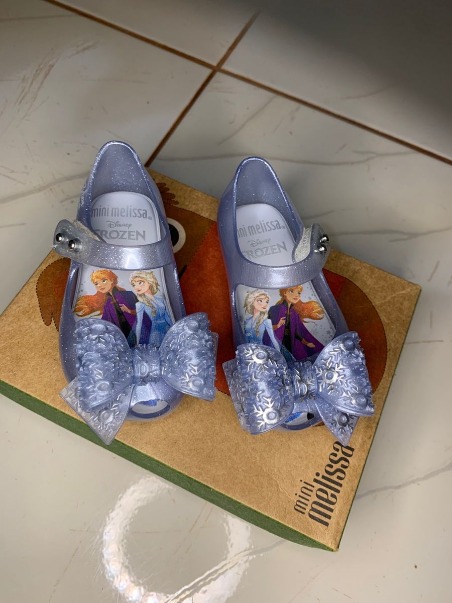 Mini Melissa Ultragirl + Frozen 17/18 | Calçado Infantil para Bebê ...