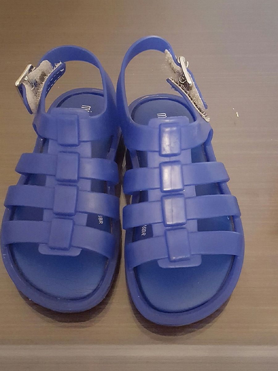 Mini Melissinha Gladiadora Azul 20/21 | Calçado Infantil para Meninas ...