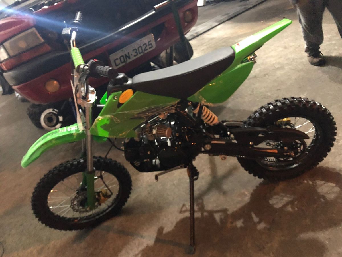 Mini Moto Verde 125cc Ano 2020 Hb-gs05 | Produto Masculino Usado ...