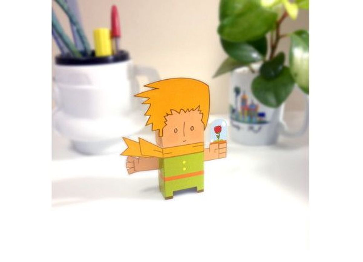 Mini Paper Toy - O Pequeno Príncipe | Produto Feminino Meu Heroi Nunca ...