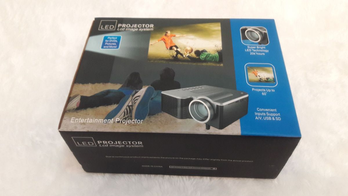 Mini Projetor Led - Projector Lcd Image System | Eletrodoméstico ...