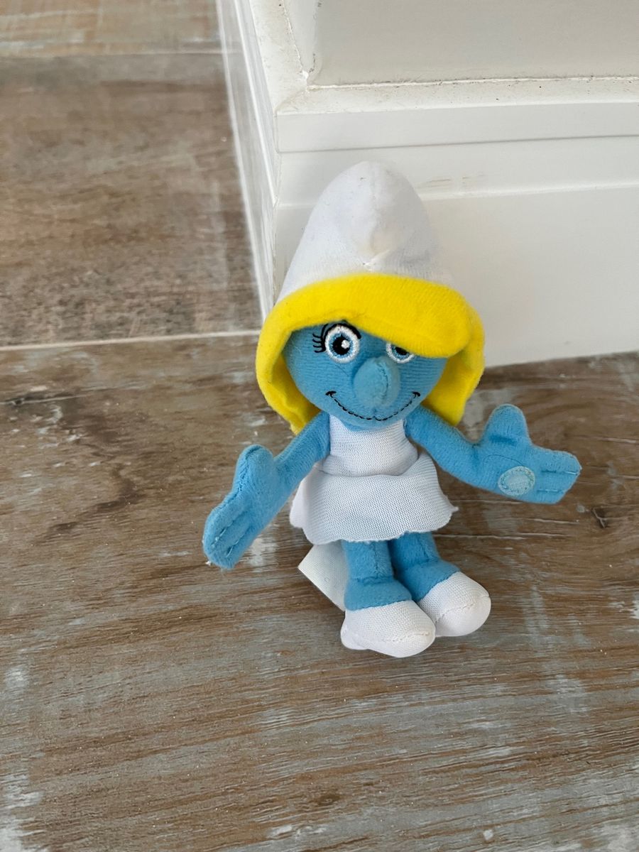 Mini Smurfette Smurfs Mcdonalds | Pelúcia Smurfs Usado 98553430 | enjoei