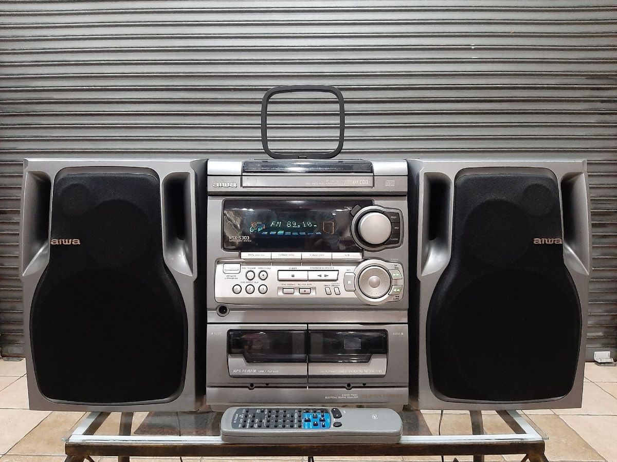 Mini System Aiwa Nsx-5303 | Item de Música Aiwa Usado 59635451 | enjoei