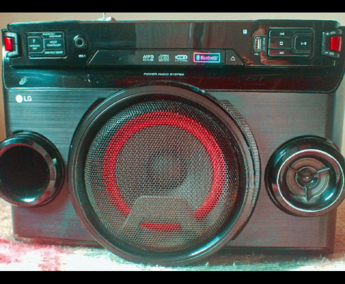 Mini System Lg Om4560 200w Usb Bluetooth (seminovo Na Caixa) | Item de ...