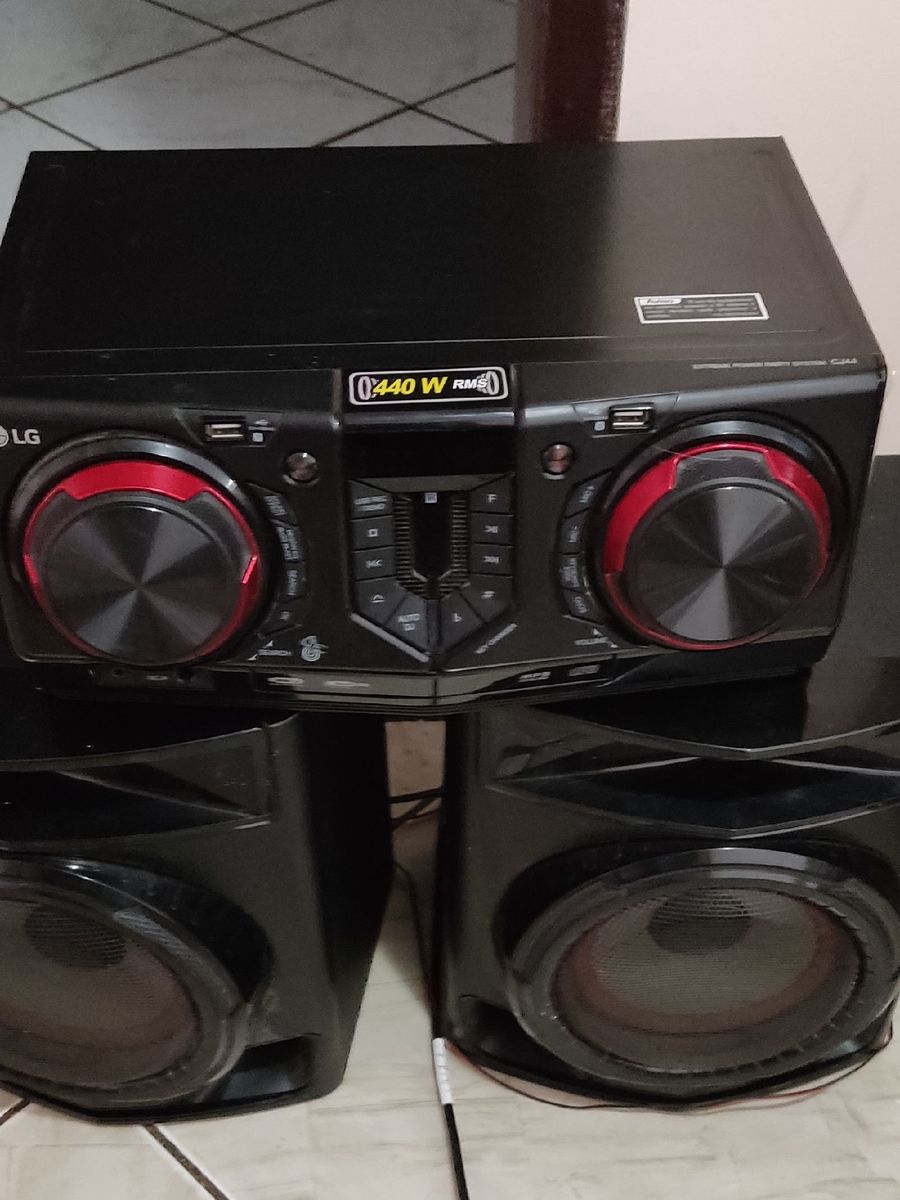 Mini System Lg Xboom 440v | Item de Música Lg Usado 75489724 | enjoei
