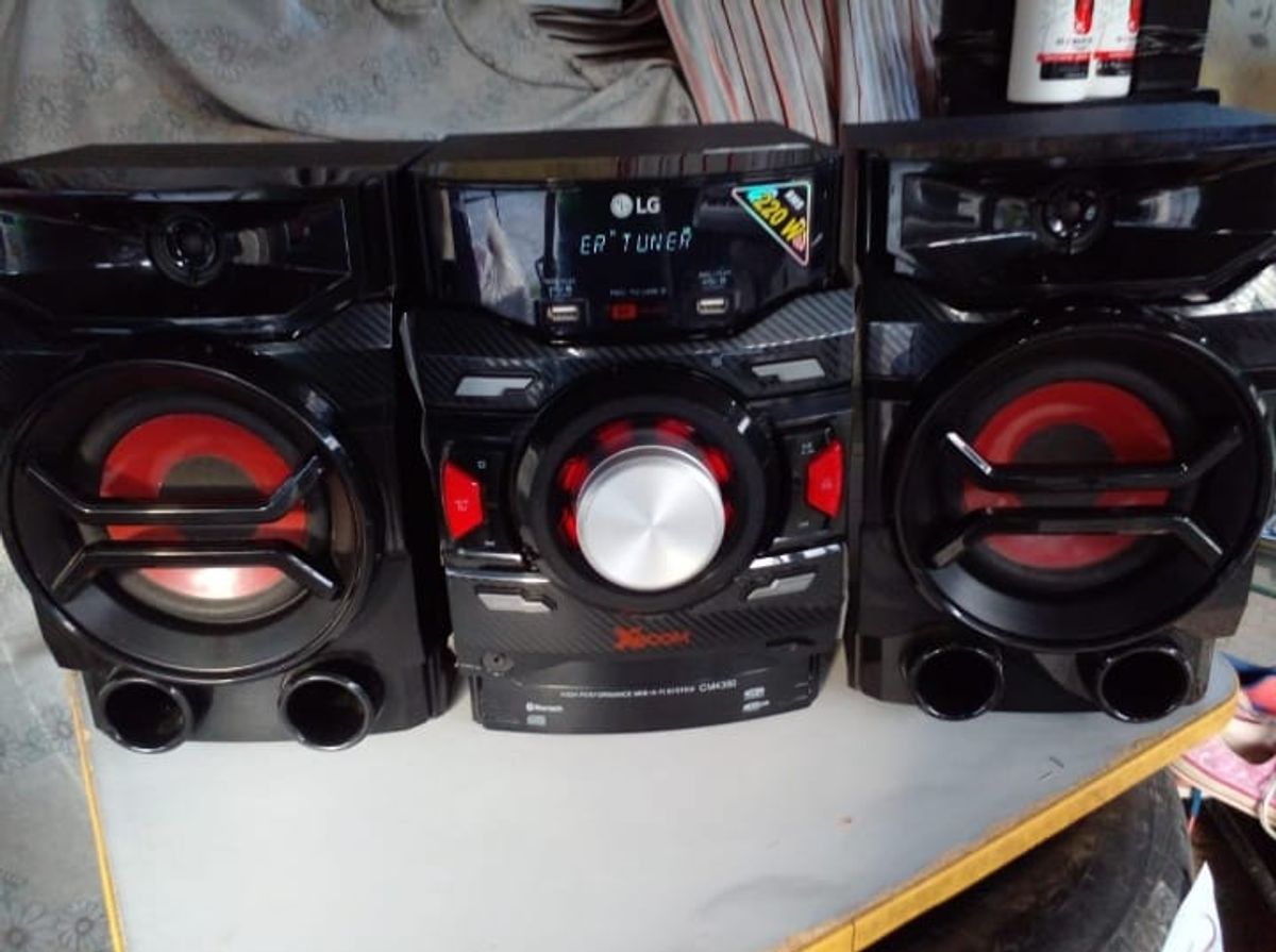 Mini System Lg Xboom Cm4440 Bluetooth Cd Carrossel 440w | Item de ...
