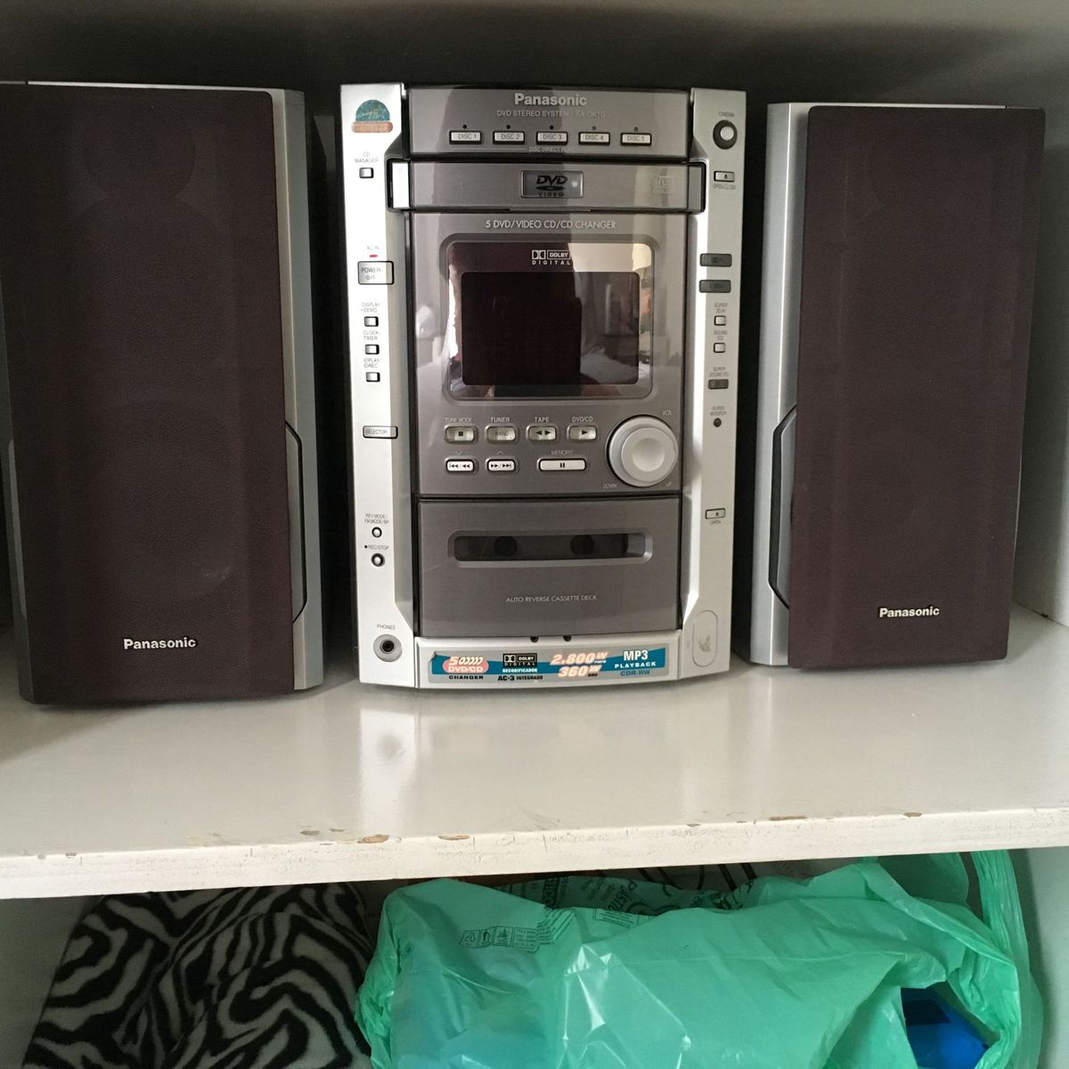 Mini System Panasonic 5 Cds | Item de Música Panasonic Usado 19799143 ...