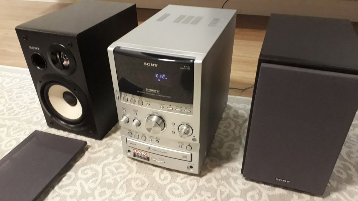 Mini System Sony Cmt Spz70 120w Mp3 | Item de Música Sony Usado ...