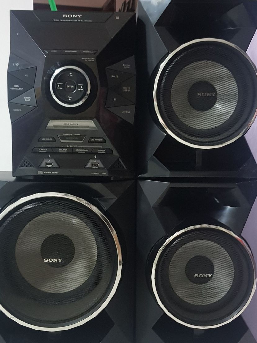 Mini System Sony Gpx 55 | Eletrodoméstico Sony Usado 32348890 | enjoei