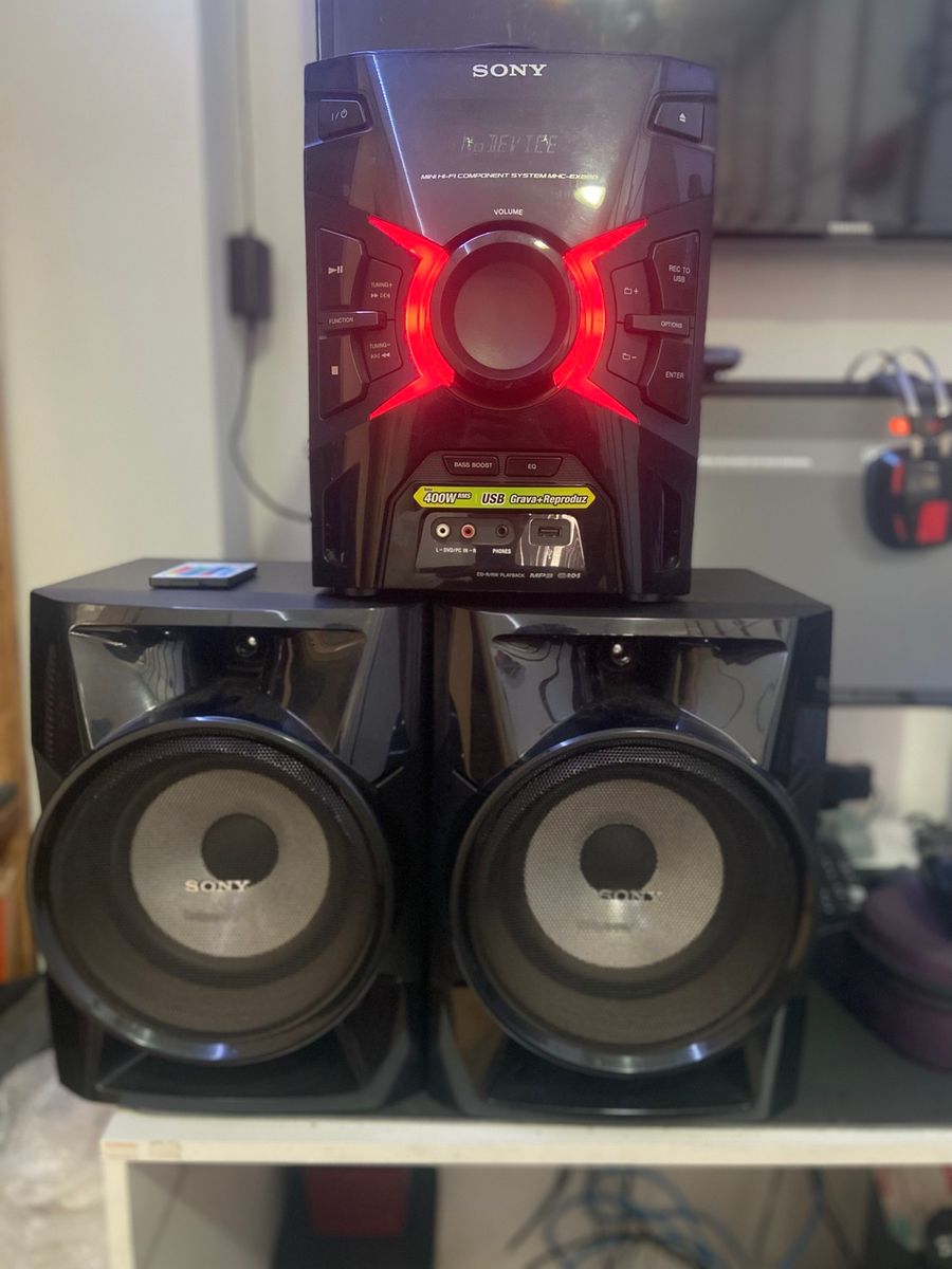 Mini System Sony Mhc-ex880 | Item Info & Eletro Sony Usado 107864612 ...