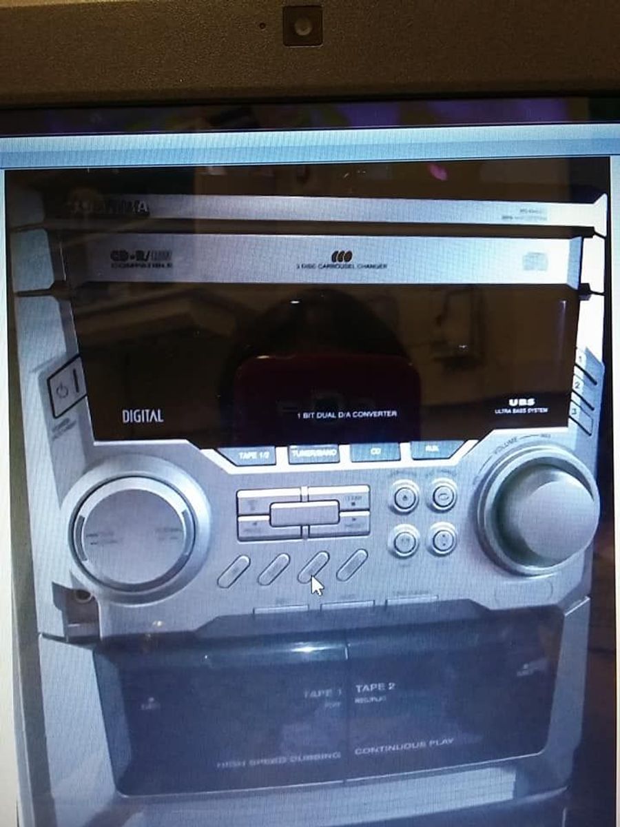 Mini System Toshiba | Móvel p/ Casa Toshiba Usado 35715324 | enjoei