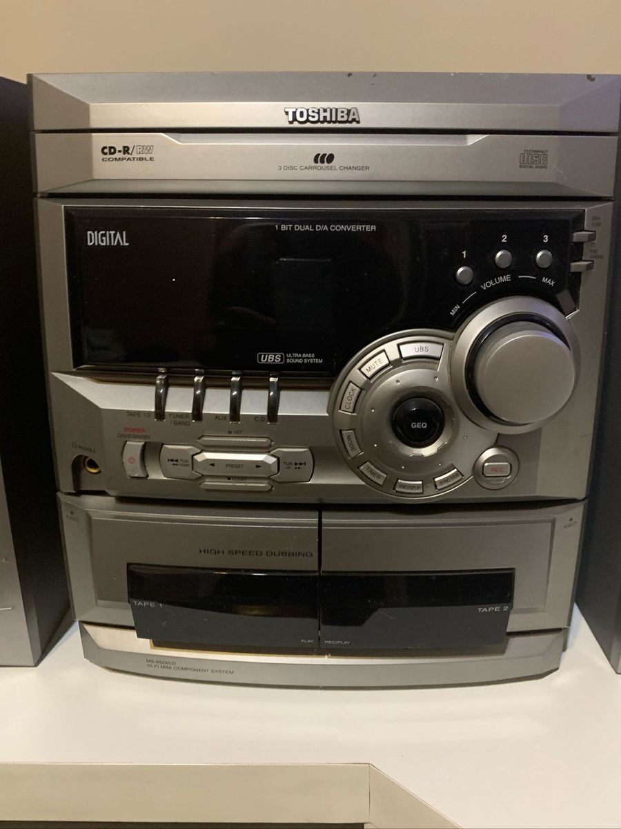 Mini System - Toshiba | Item de Música Toshiba Usado 53847567 | enjoei
