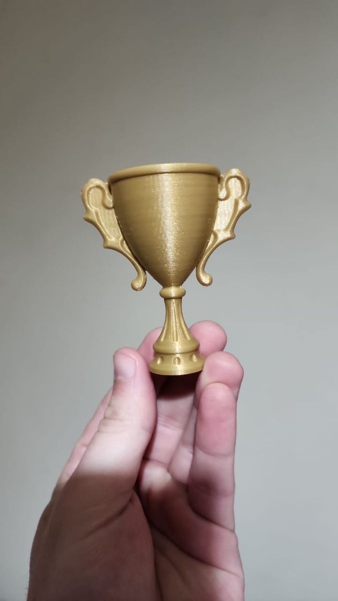 Mini Troféu Personalizado | Item de Decoração Nunca Usado 109547135 ...