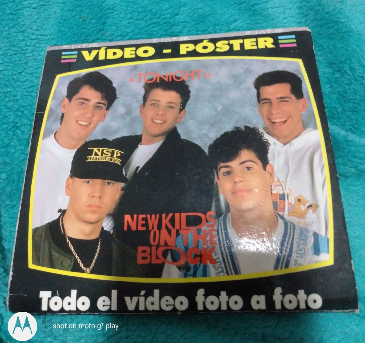 Mini Video Poster Tonight Nkotb Revistas Espanhola Super Pop | Item de ...