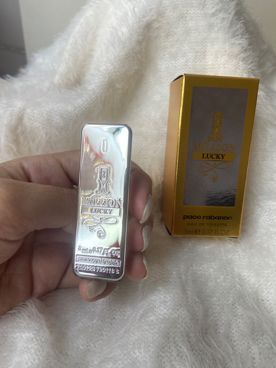 Miniatura 5ml One Million Lucky Edp Paco Rabanne Original e Novo ...