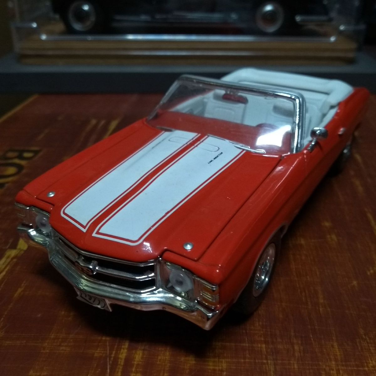 Miniatura Chevy Chevelle Ss Roadster 1971 1/24 | Cacareco Chevrolet Usado 116437261 | enjoei