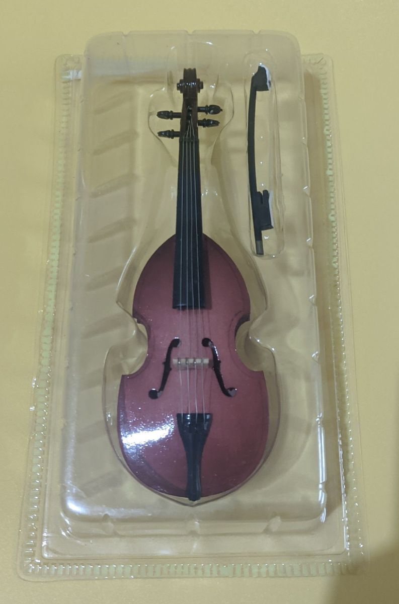 Miniatura de Um Contrabaixo + Revista (marca: Editora Salvat) | Item de ...