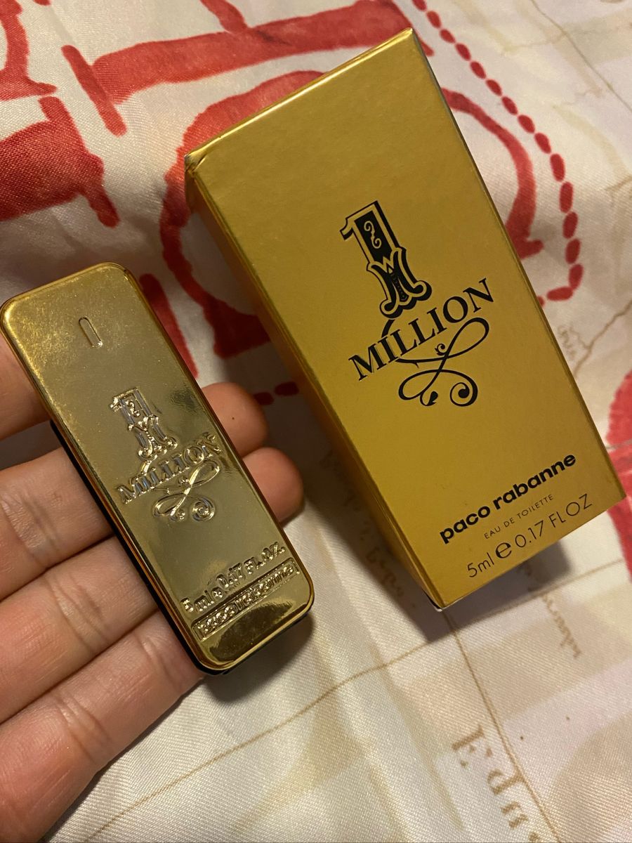 Miniatura do Perfume One Million 5ml | Perfume Masculino Paco Rabanne ...