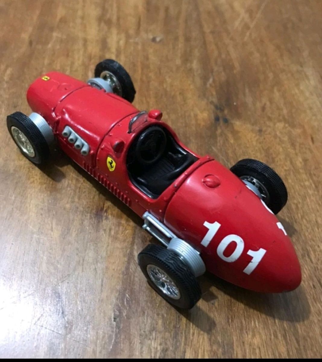 Miniatura Ferrari de Corrida Histórica Anos 50 | Carro Shell Usado ...