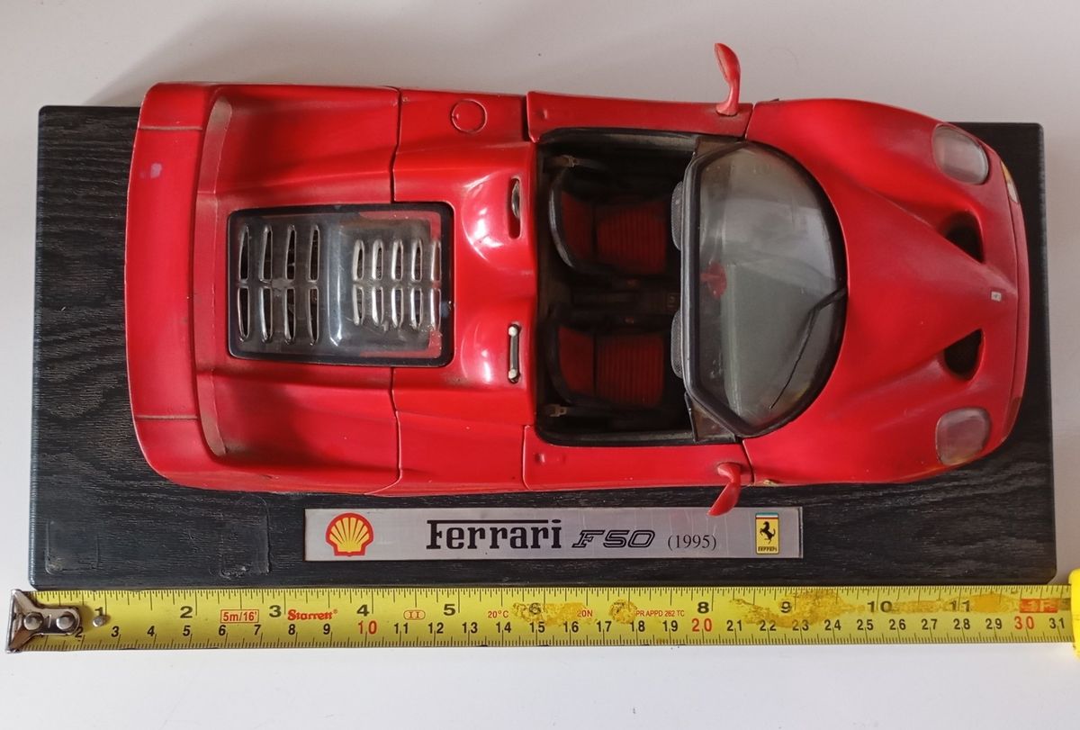 Miniatura Ferrari F50 Maisto 1995 Escala 1:18 | Brinquedo para Bebês ...