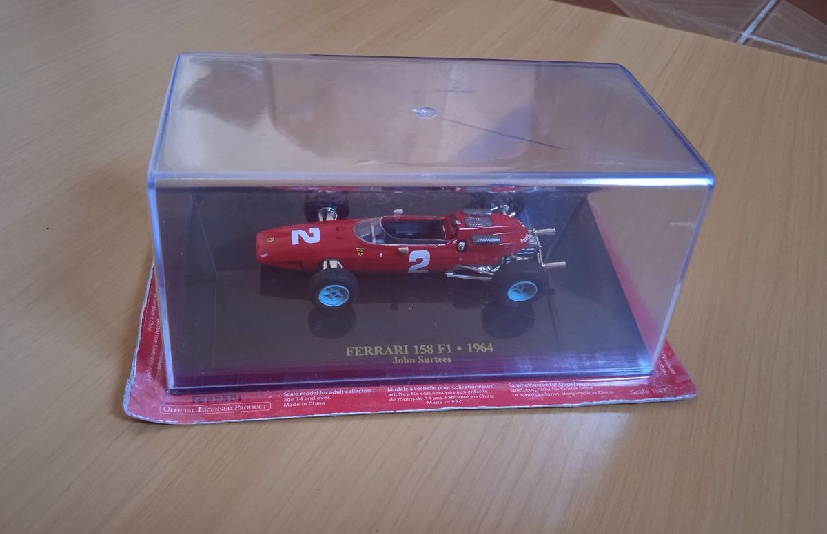 Miniatura Fórmula 1 Ferrari 158 | Carro Ixo Nunca Usado 68812520 | enjoei