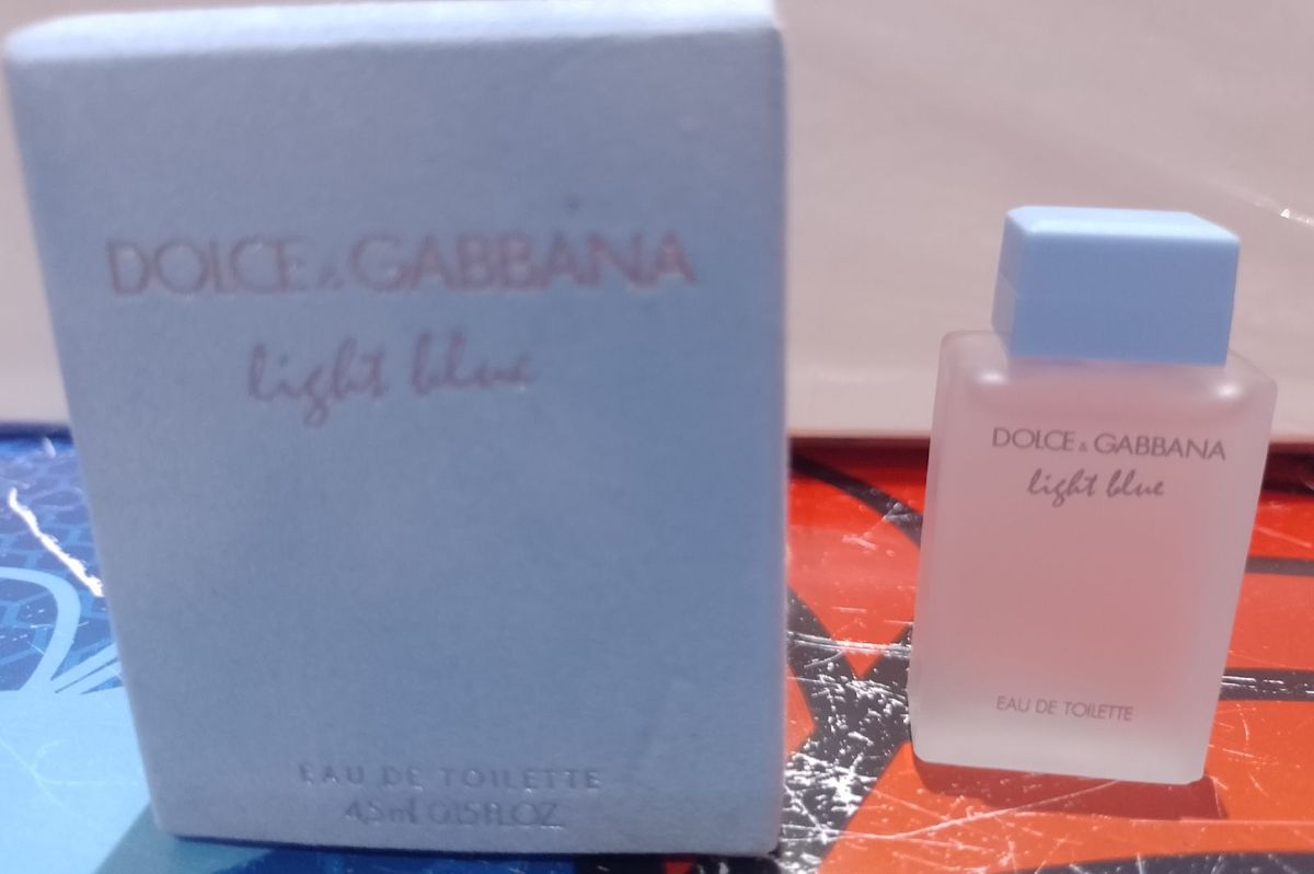Miniatura Light Blue Fem Tradicional Original | Perfume Feminino Nunca ...