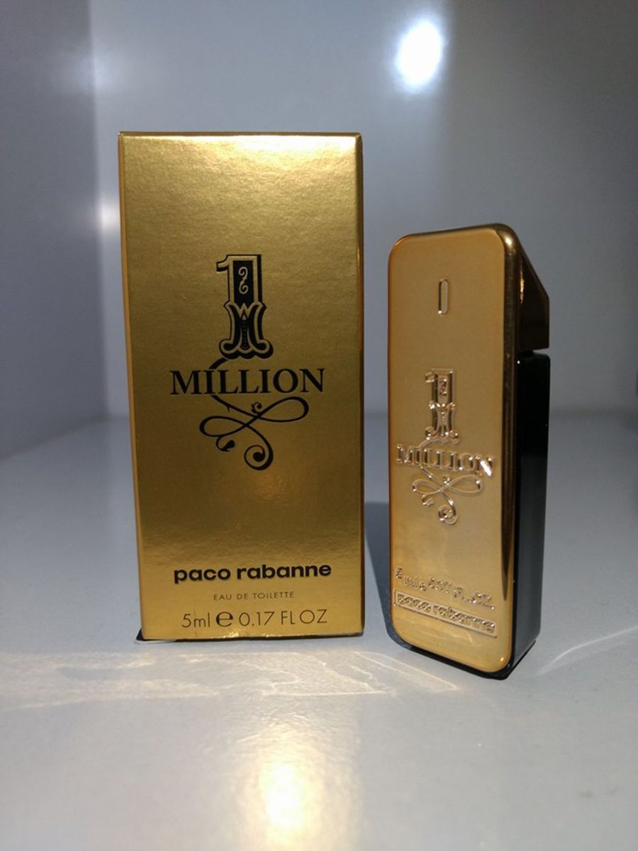 Miniatura One Million | Perfume Masculino Paco Rabanne Nunca Usado ...