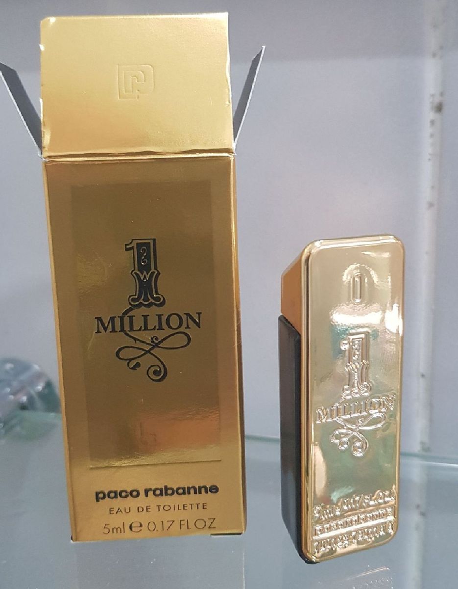Miniatura One Million | Perfume Masculino Paco Rabanne Nunca Usado ...