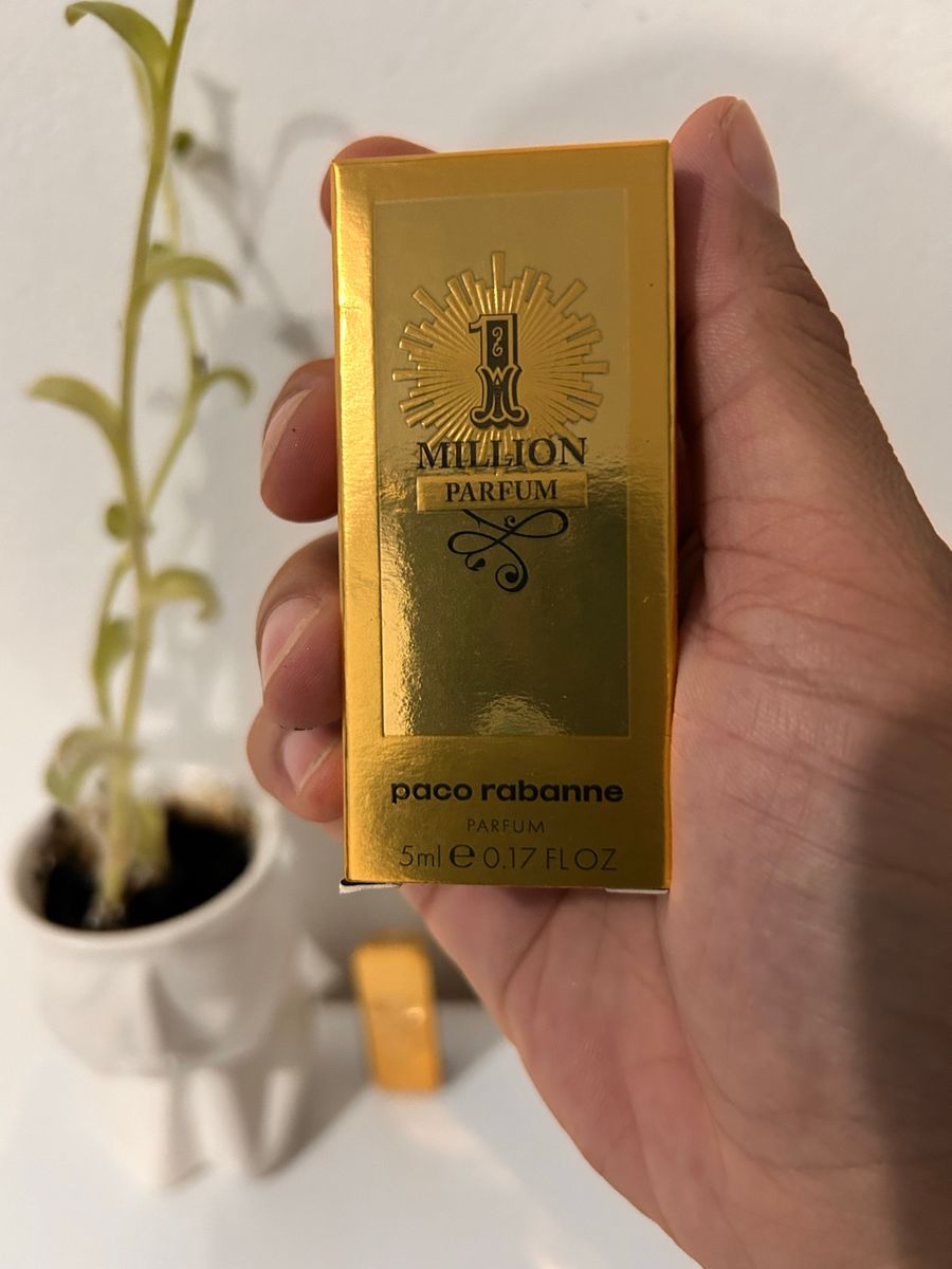 Miniatura Original 1 Million Parfum | Perfume Feminino Paco Rabanne ...