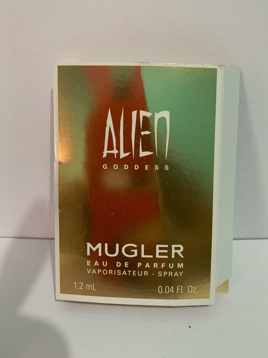 Miniatura Perfume Sample Alien Goddess | Perfume Feminino Mugler Nunca ...