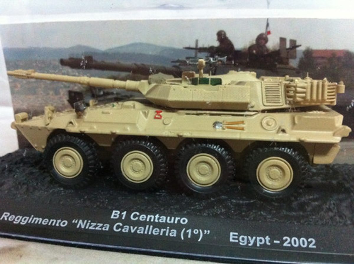 Miniatura Tanque B1 Centauro | Carro Planeta Deagostinni Usado 72606075 ...