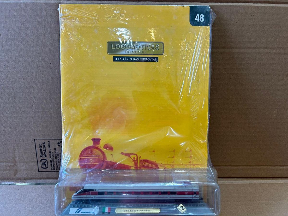 Miniatura Trem 1:160 Fs Etr 480 Pendolino Nº48 Locomotivas do Mundo ...
