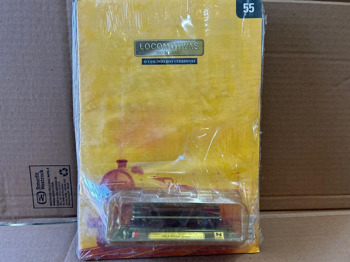 Miniatura Trem 1:160 Sncf Bb9300 Mistral Nº55 Locomotivas do Mundo ...