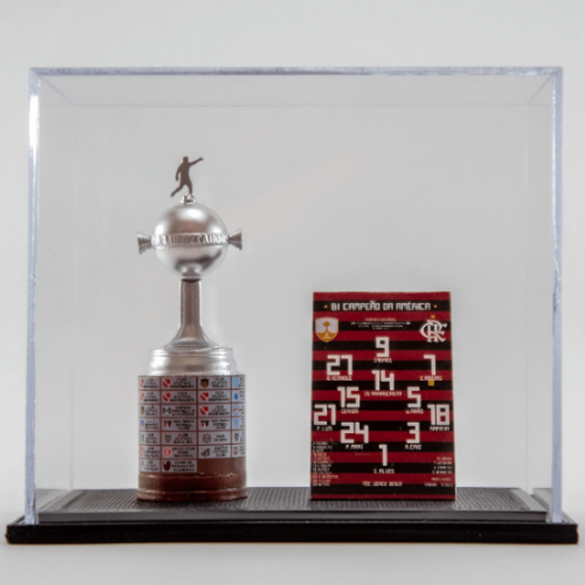 Miniatura Troféu Libertadores Flamengo 2019 | Item de Decoração ...